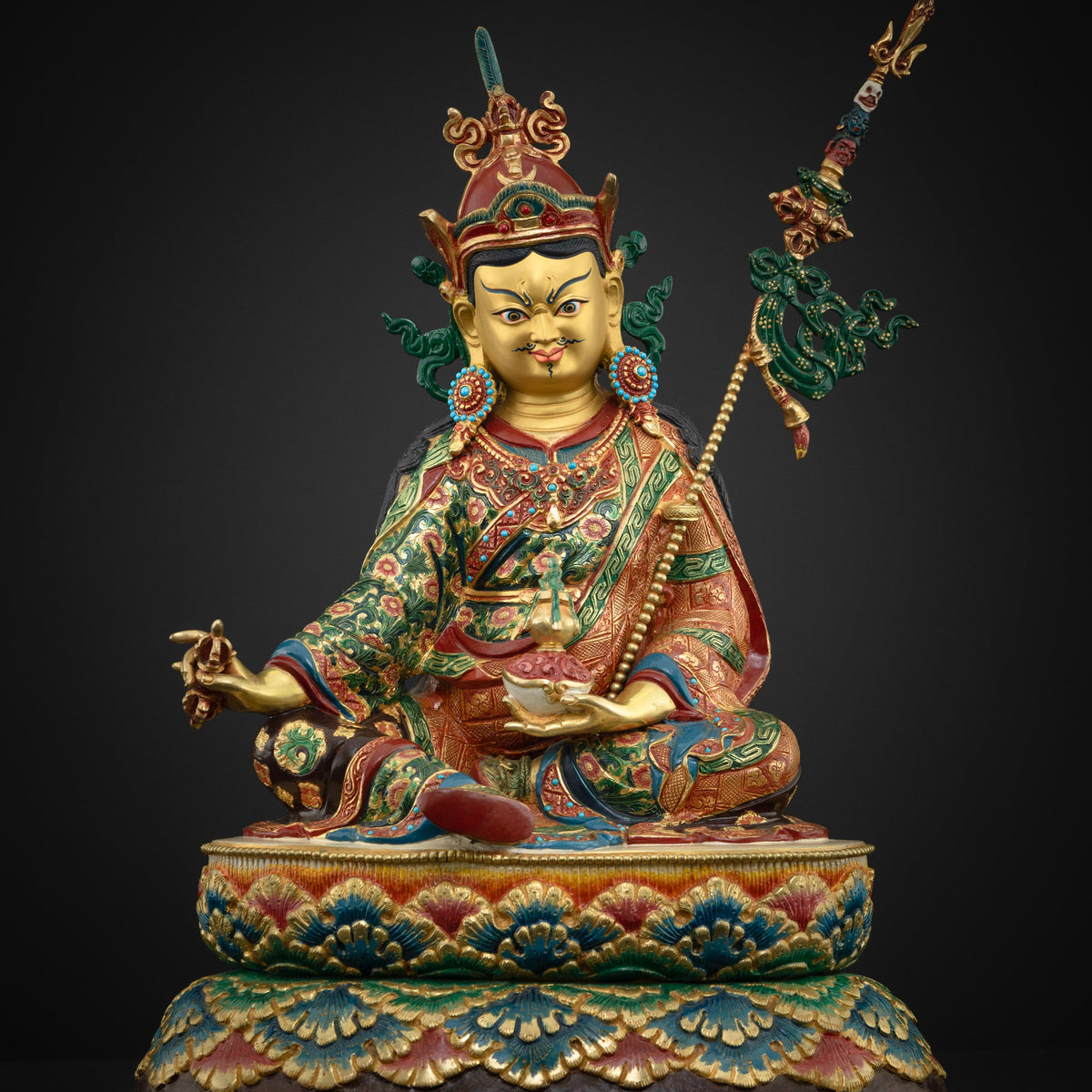 Masterpiece Guru Rinpoche: Sculpture of Wisdom | Nidhiratna Statues ...