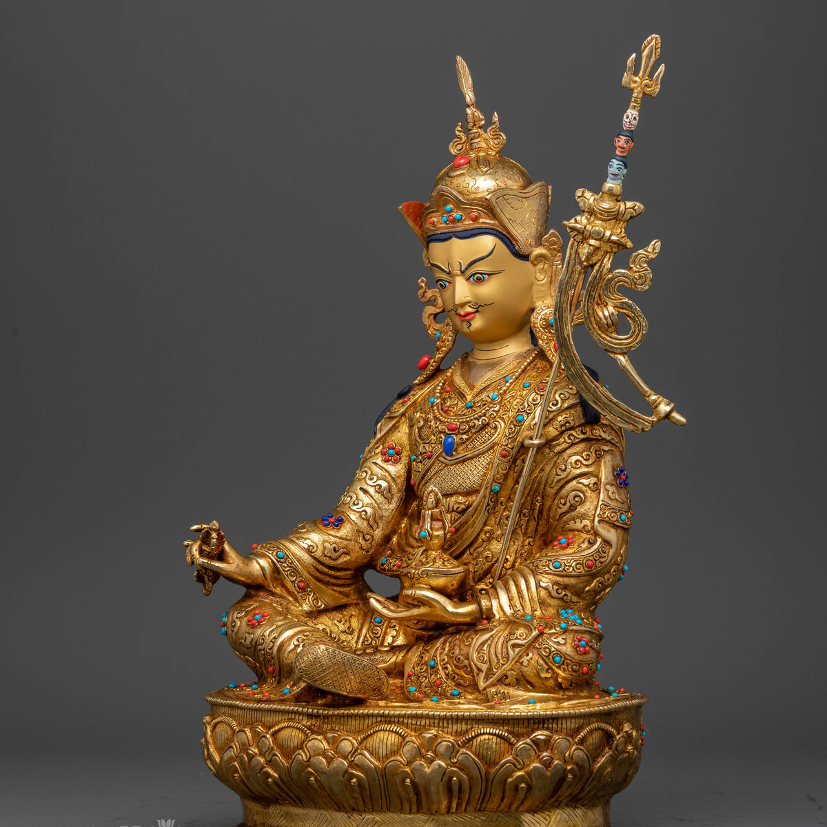 Invoke Spiritual Guidance with the Sacred Guru Lama Statues – Nidhiratna