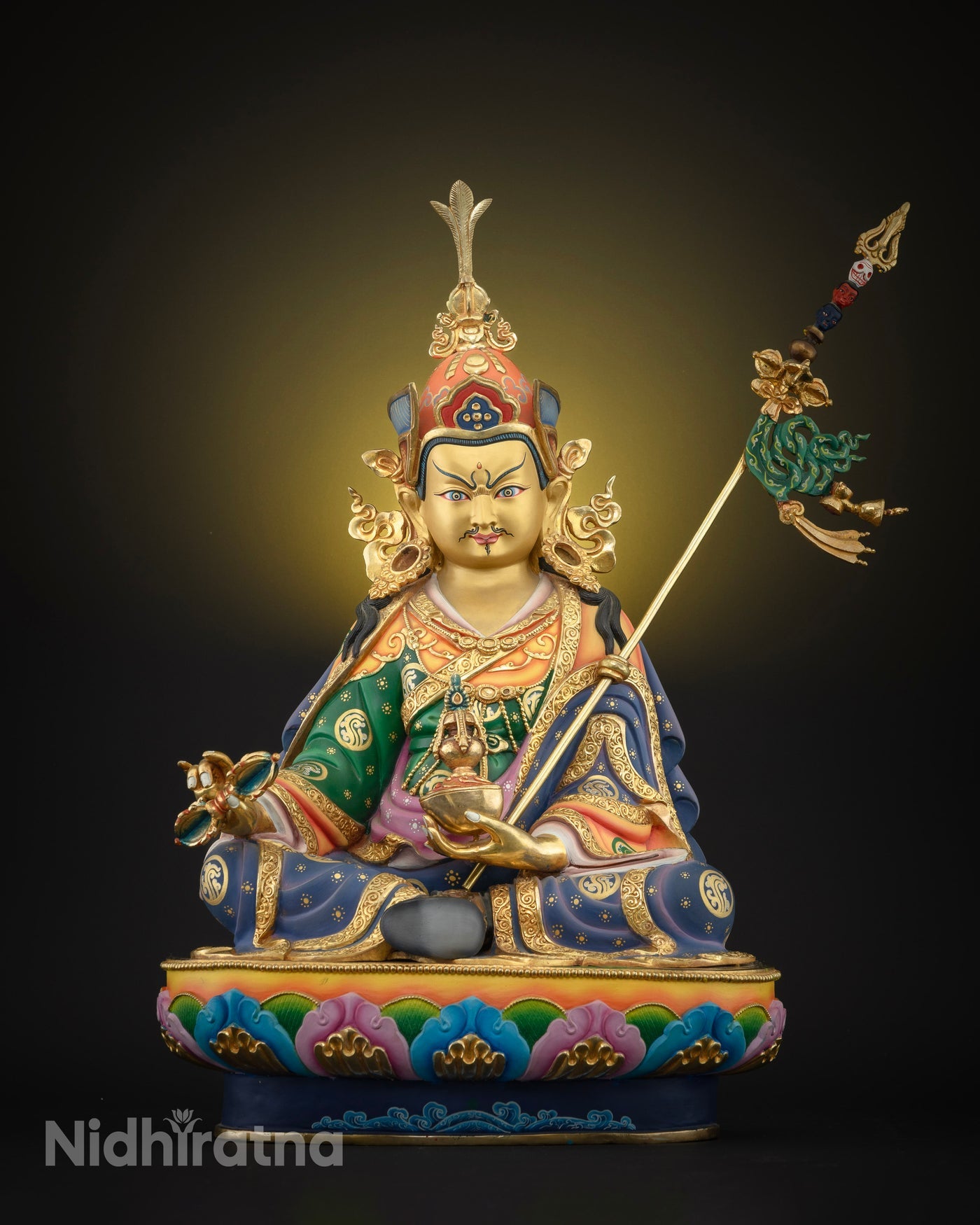 Handcrafted Buddhist Statues | Tibetan Vajrayana Art – Nidhiratna