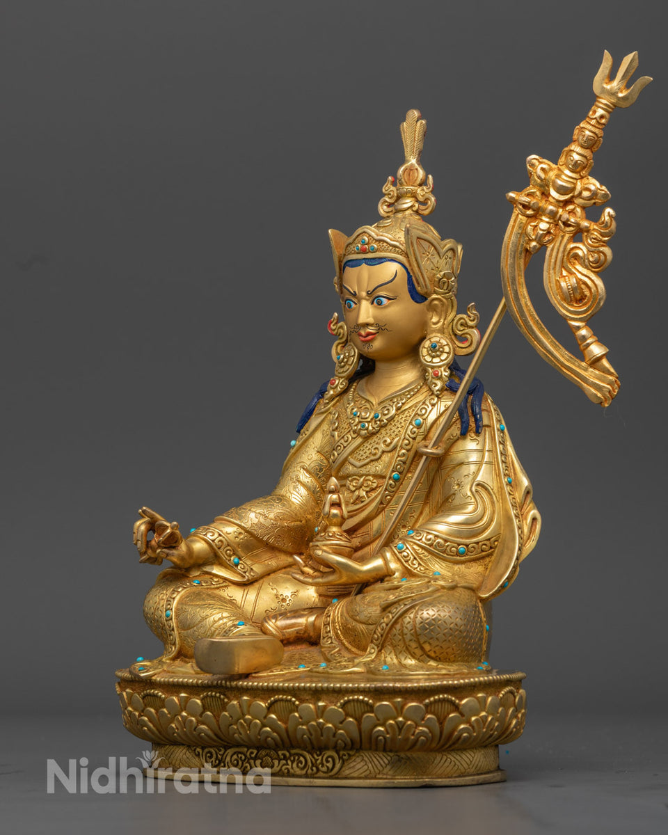 Guru Rinpoche Statue | Spiritual Tibetan Art Statues – Nidhiratna