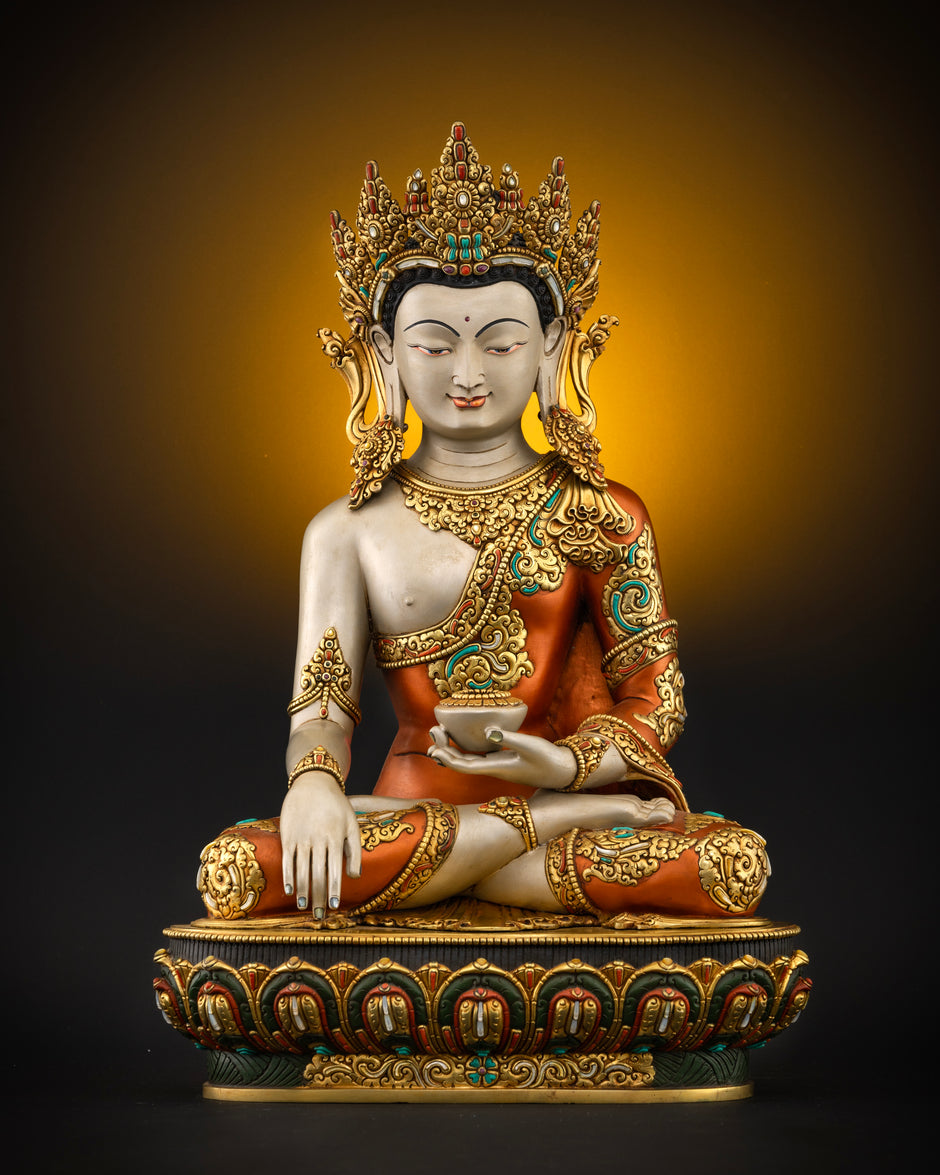 Handcrafted Buddhist Statues | Tibetan Vajrayana Art – Nidhiratna